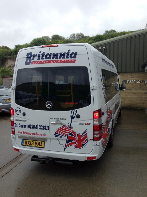 Rear - Britannia Coaches