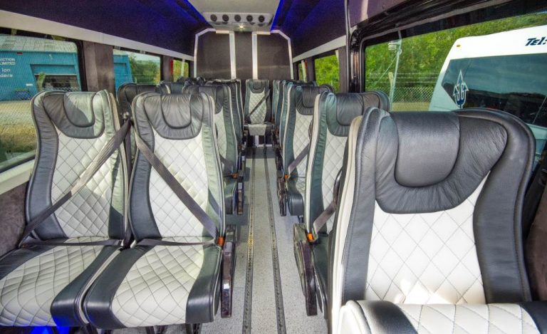 16 seat executive mini bus interior 2 - Britannia Coaches
