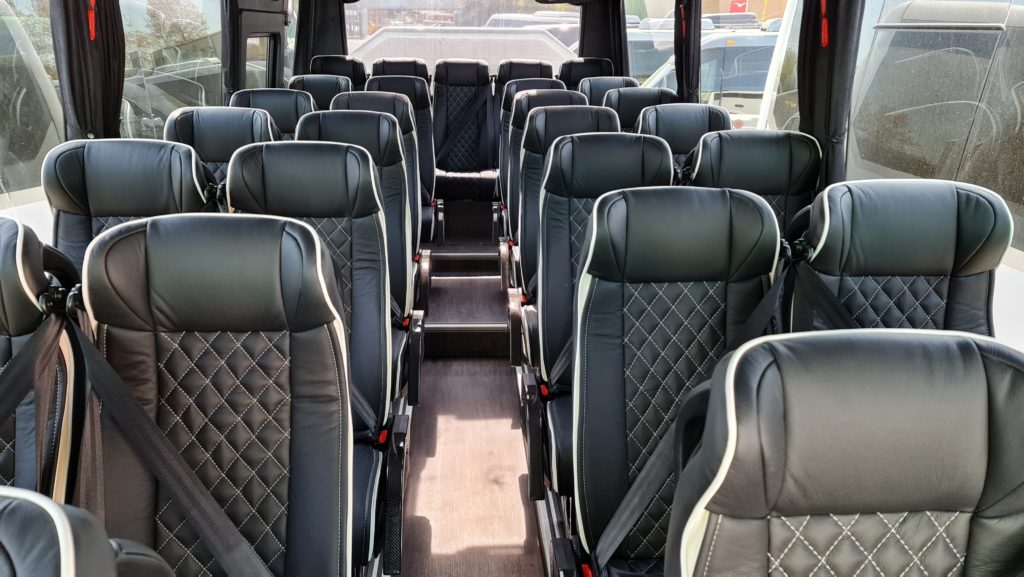 Leather seats - Britannia Coaches